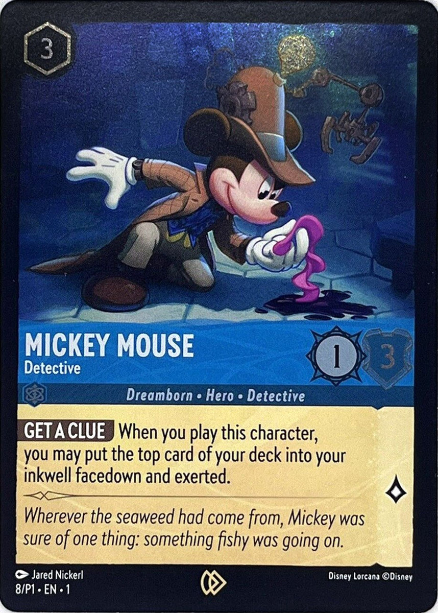 Mickey Mouse - Detective (8) [Promo Cards] – Little Wars