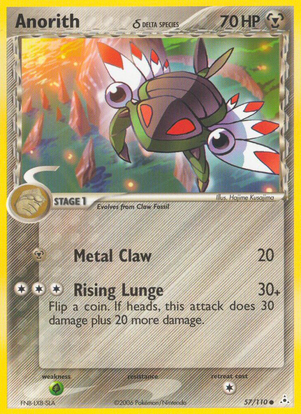 Anorith (57/110) (Delta Species) [EX: Holon Phantoms] – Little Wars