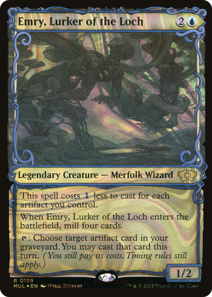 Emry, Lurker of the Loch (Halo Foil) [Multiverse Legends] – Little Wars